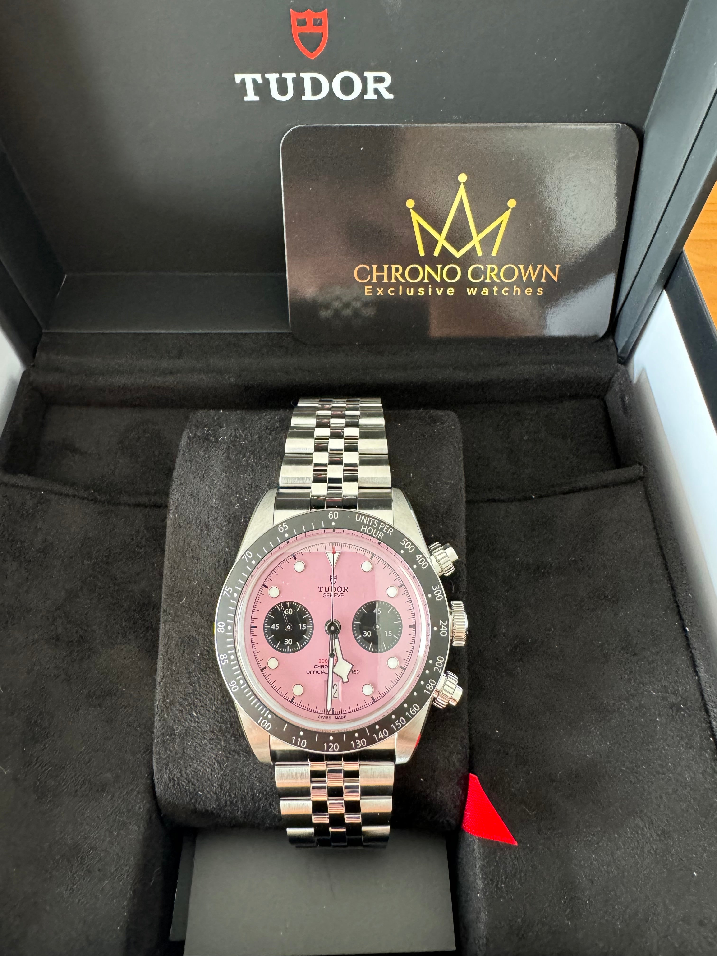 Tudor Black Bay Chrono 'Inter Miami' – Chrono Crown